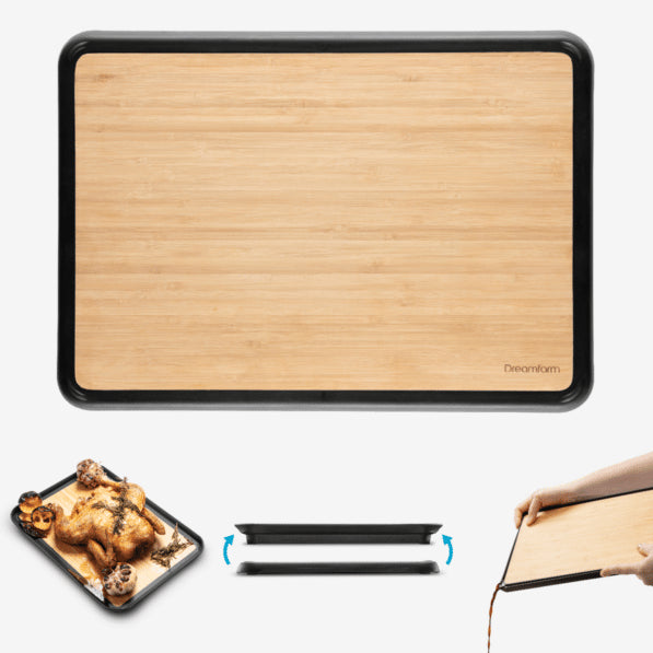 Big Fledge Double-Sided Cutting Board - Bamboo – Toast & Table