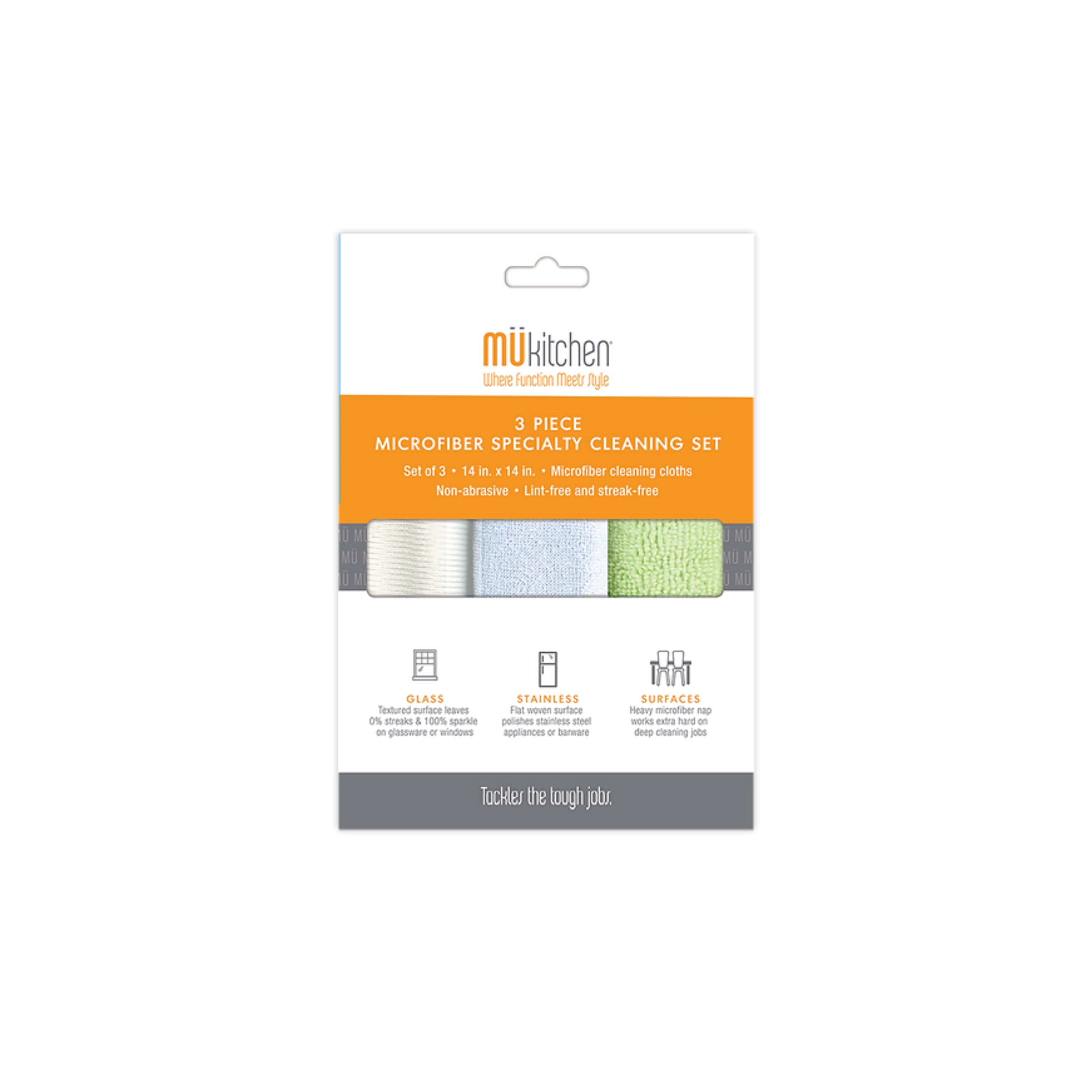 Microfiber Cleaning Set (3 Piece Set) – Toast & Table