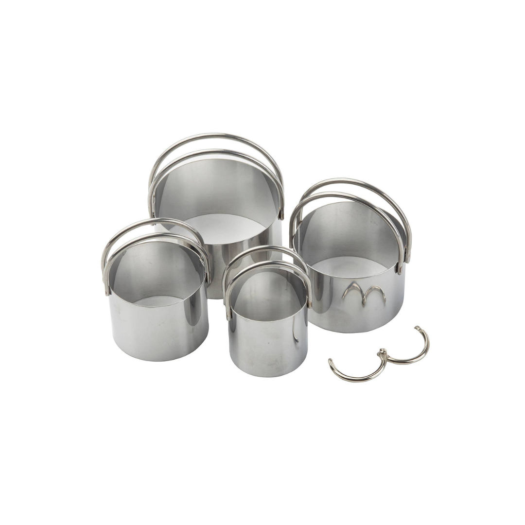 Round Dough Cutters (Set of 4) – Toast & Table