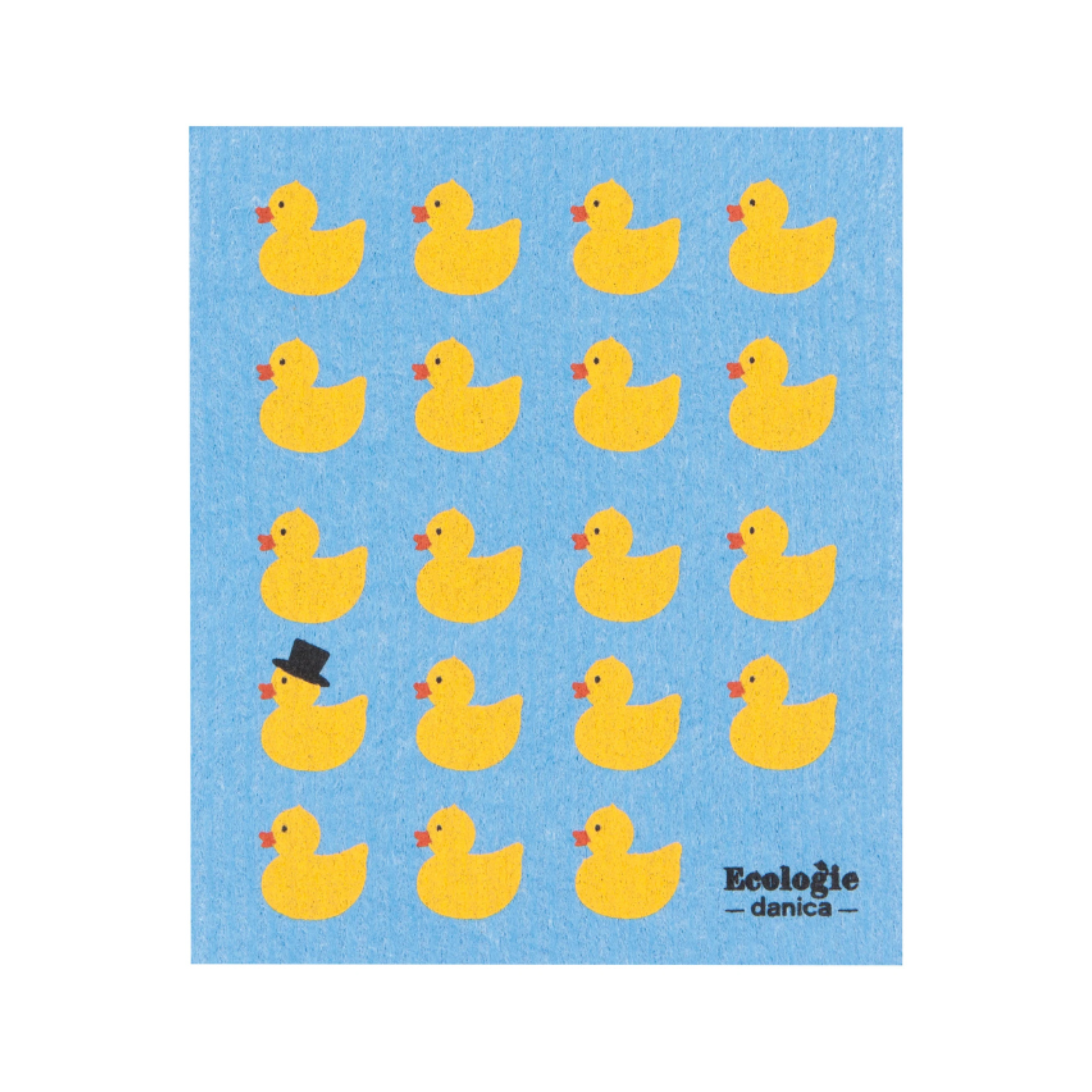 Soak it up with this swedish sponge cloth in a fun rubber duckies ...